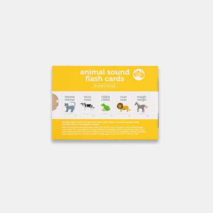 Animal sound flash cards – Two Little Ducklings