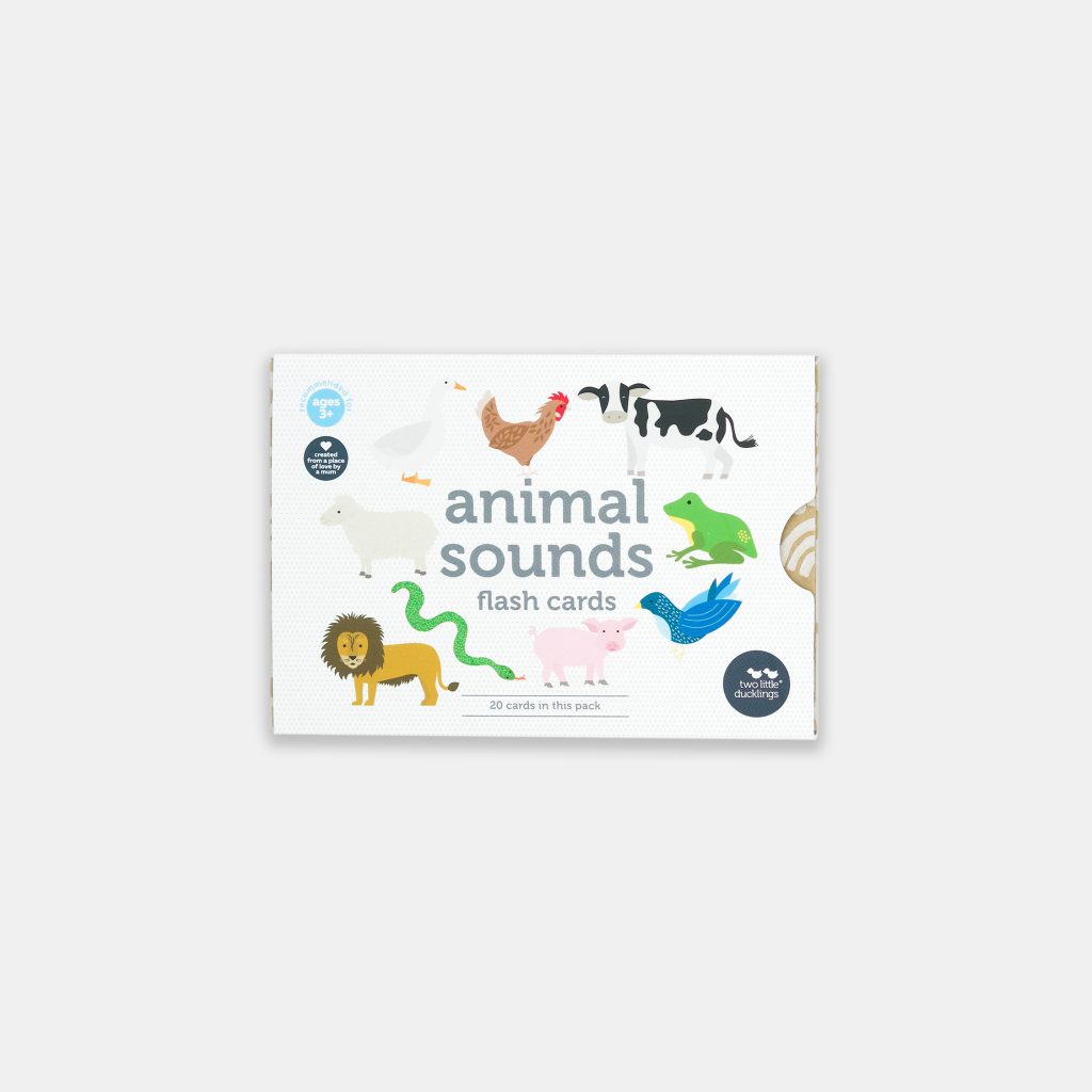 Animal sound flash cards – Two Little Ducklings