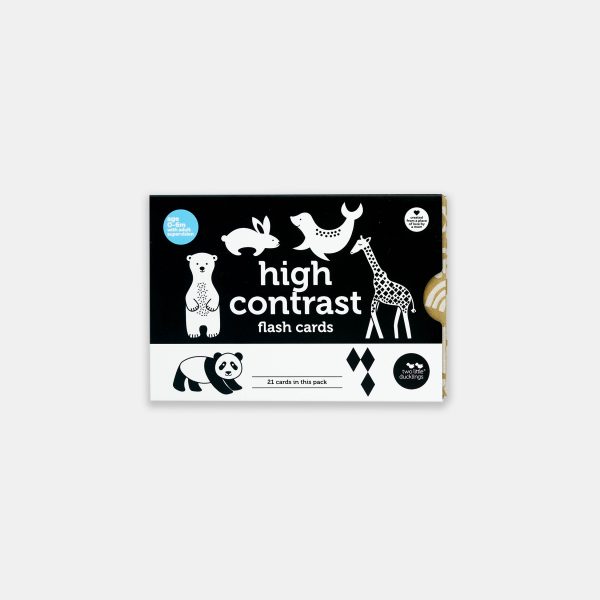 High Contrast Flash Cards – Two Little Ducklings